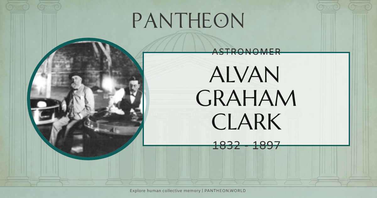 Alvan Graham Clark Biography | Pantheon