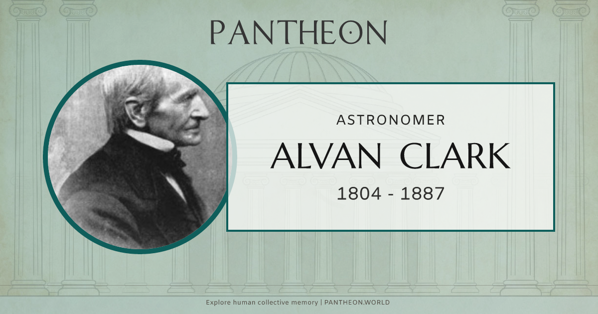 Alvan Clark Biography | Pantheon