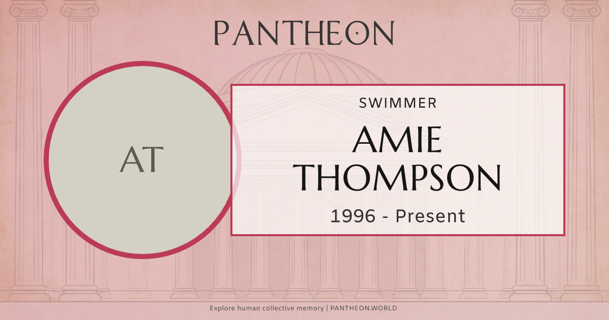 Amie Thompson Biography | Pantheon