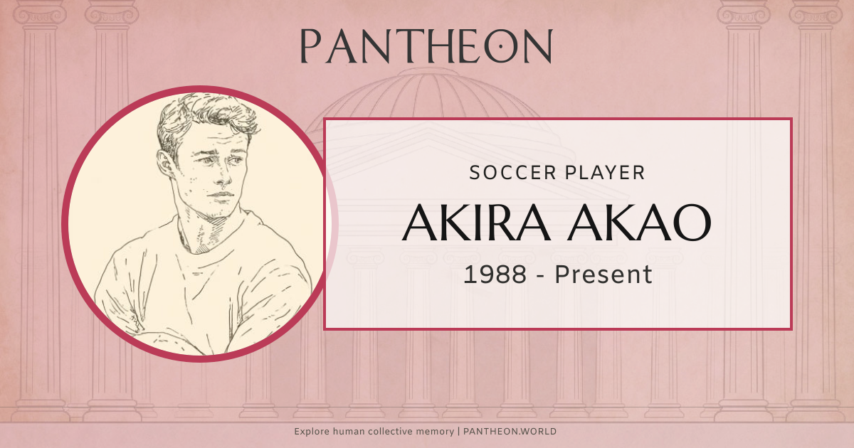 Akira Akao Biography | Pantheon