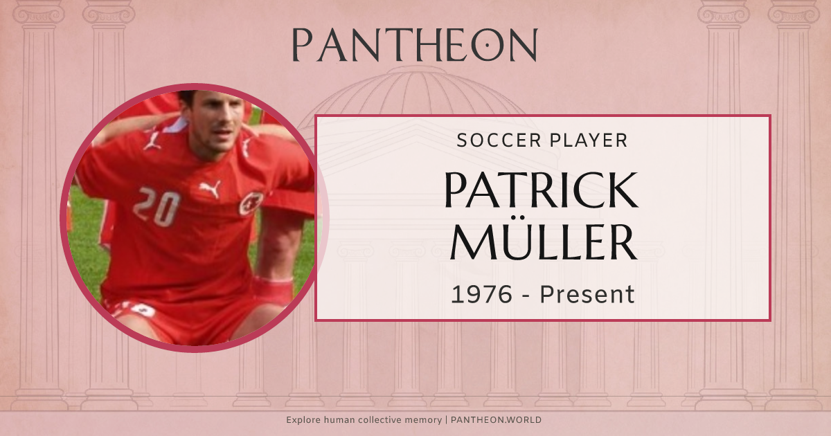 Patrick Müller Biography | Pantheon