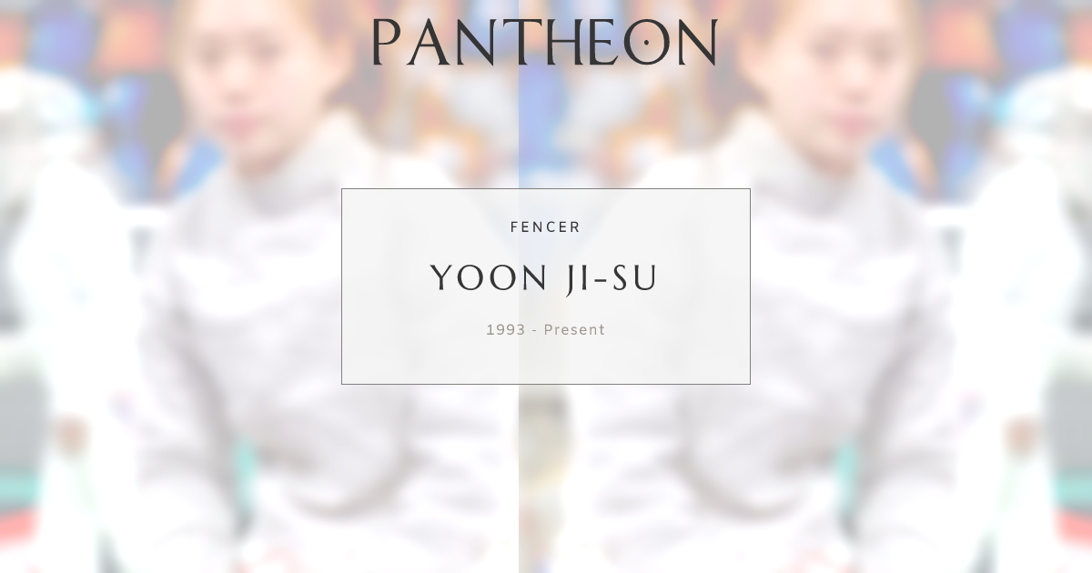 Yoon Ji-su Biography | Pantheon