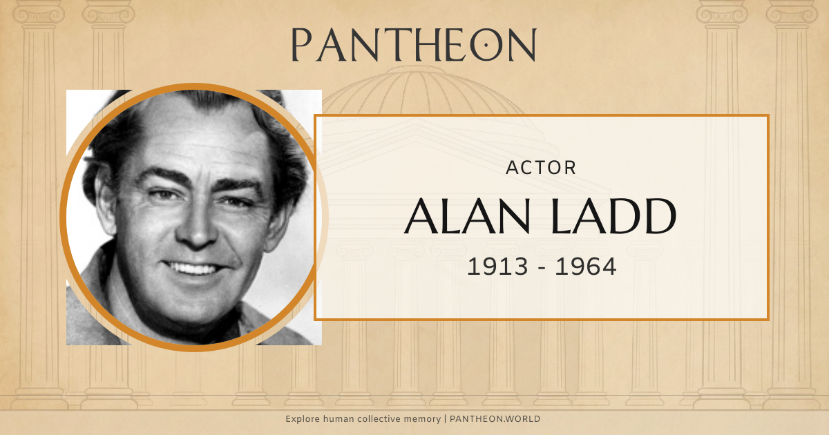 Alan Ladd Biography | Pantheon