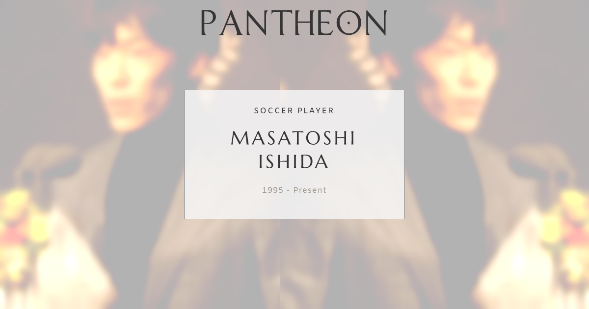 Masatoshi Ishida Biography | Pantheon