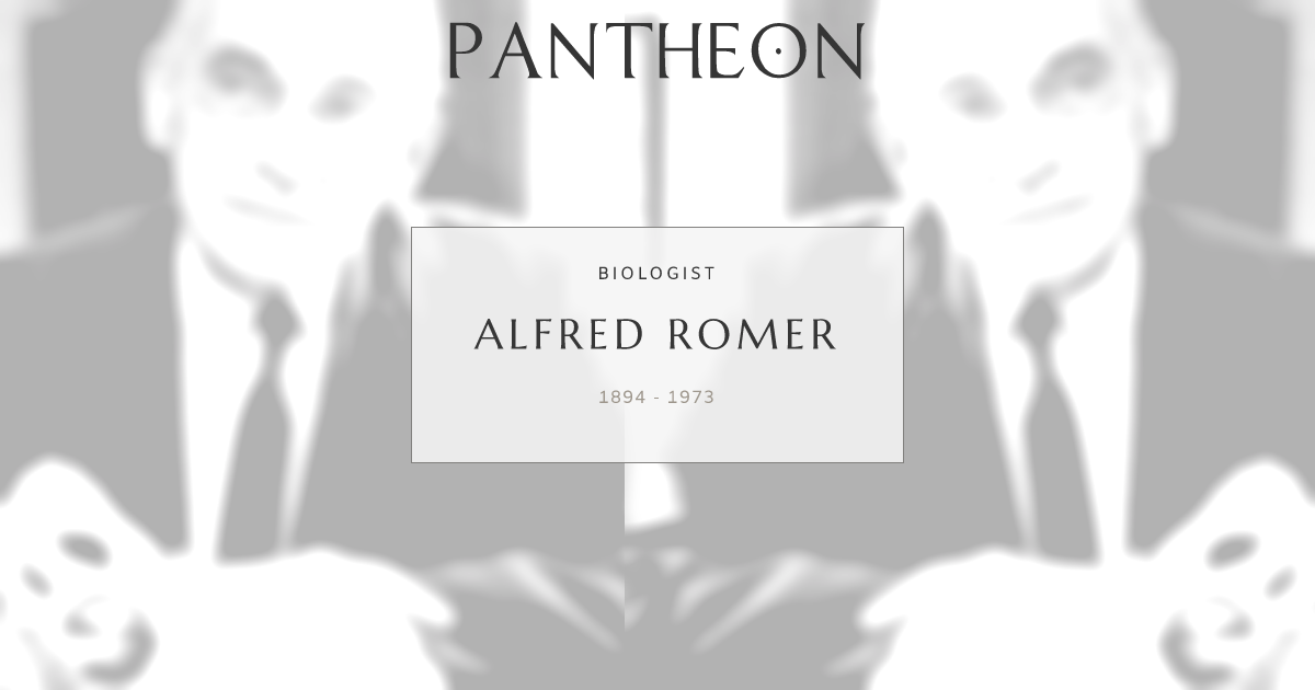 Alfred Romer Biography | Pantheon