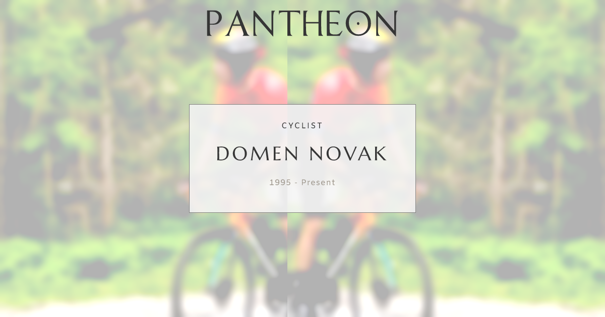 Domen Novak Biography | Pantheon
