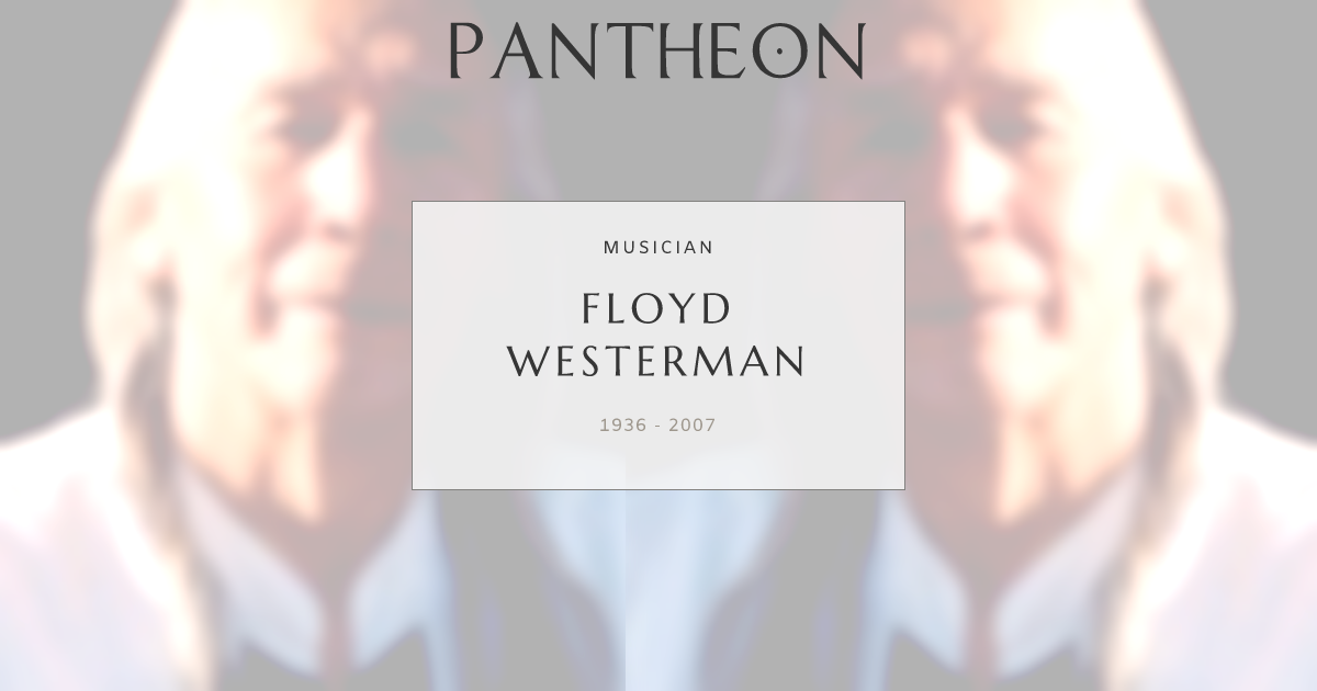 Floyd Westerman Biography | Pantheon