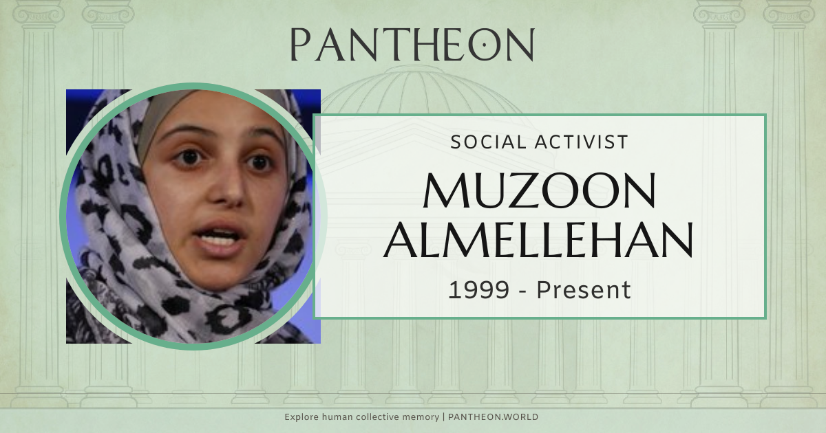 Muzoon Almellehan Biography | Pantheon