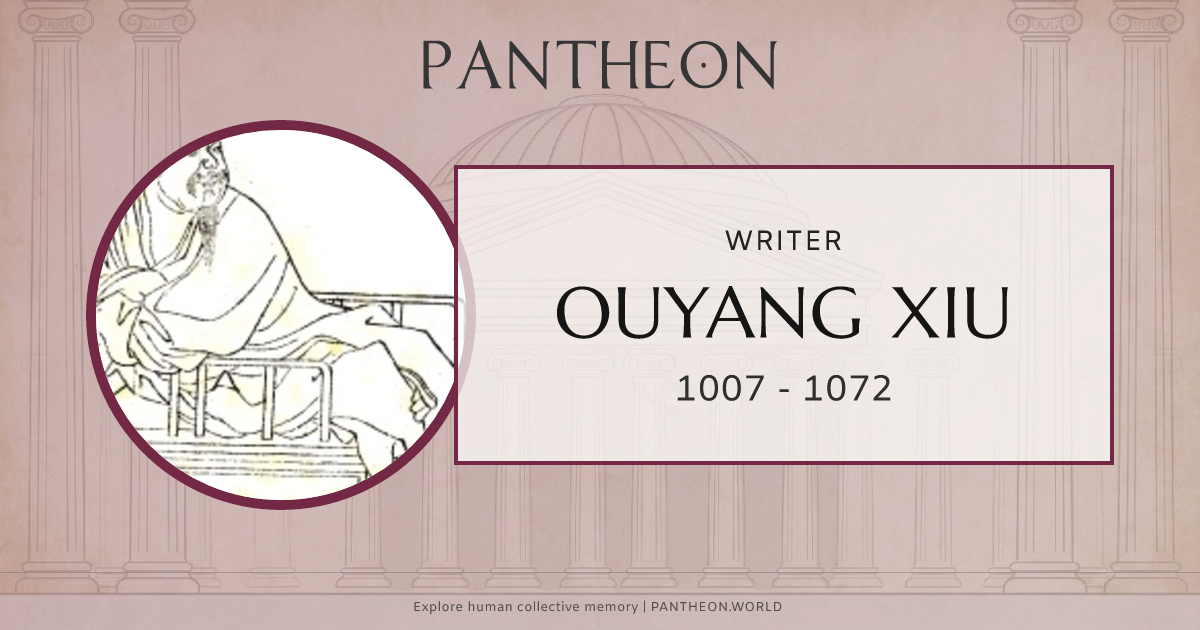 Ouyang Xiu Biography | Pantheon