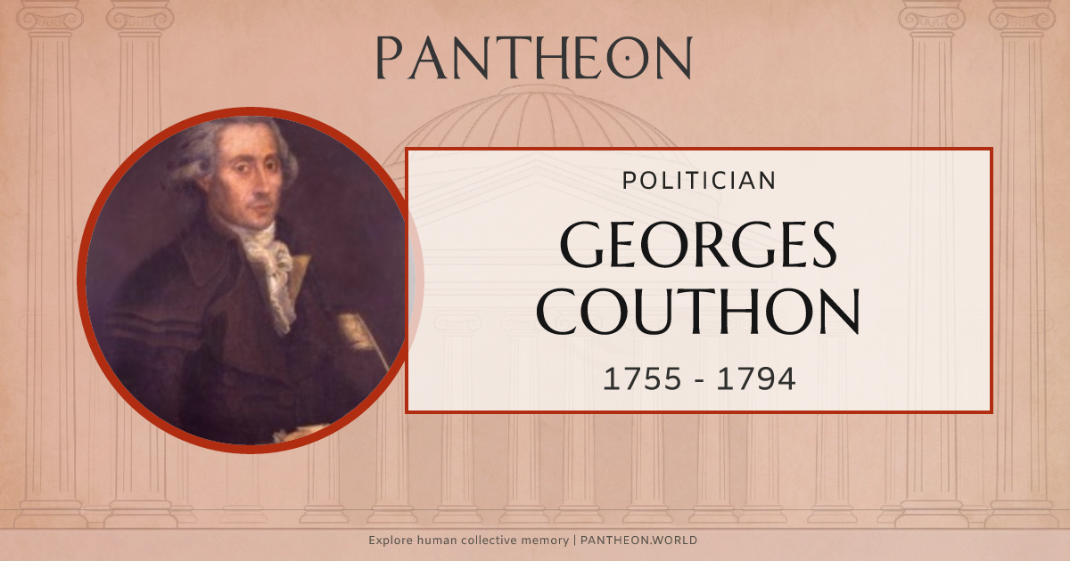 Georges Couthon Biography | Pantheon