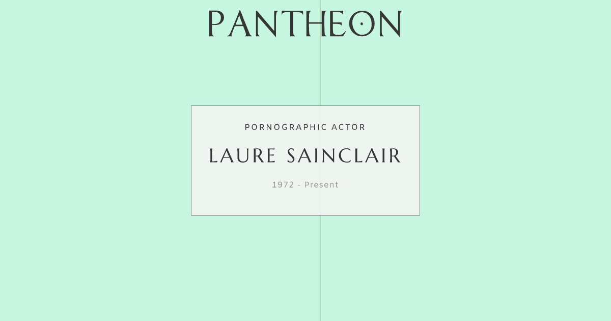 Laure Sainclair Biography | Pantheon