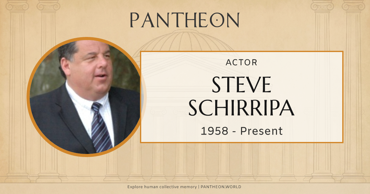 Steve Schirripa Biography | Pantheon
