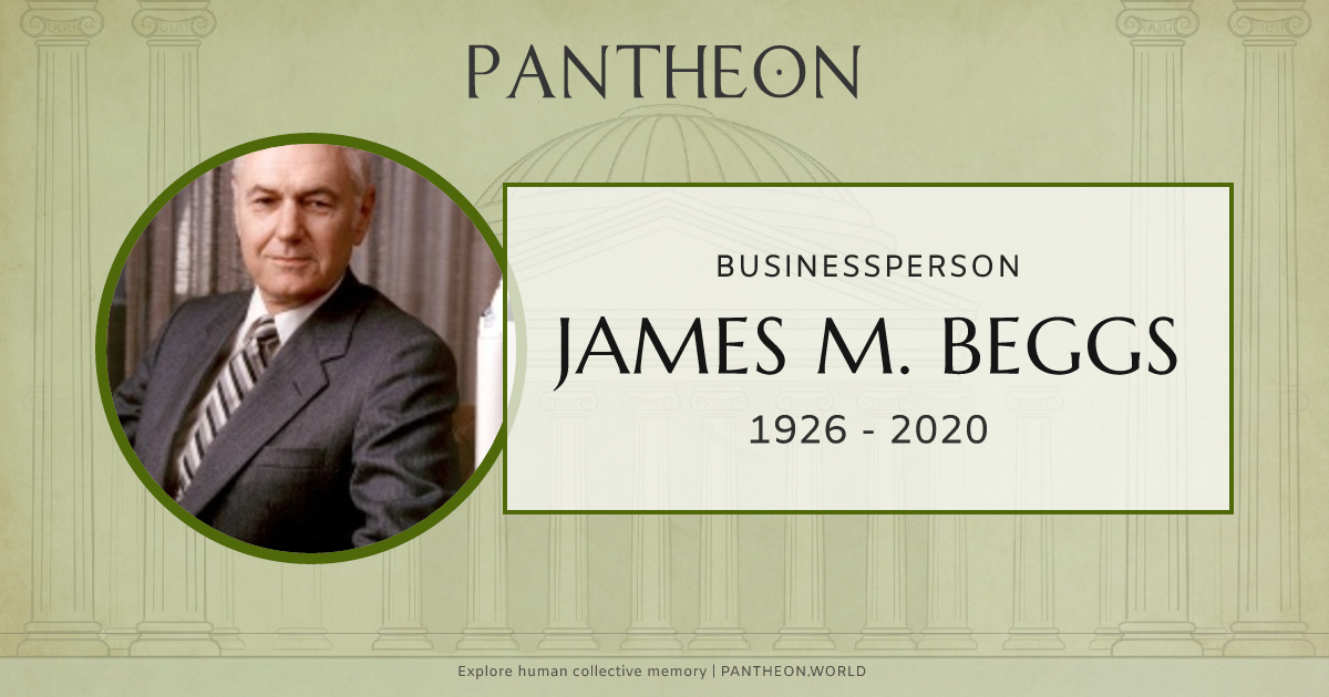 James M. Beggs Biography | Pantheon