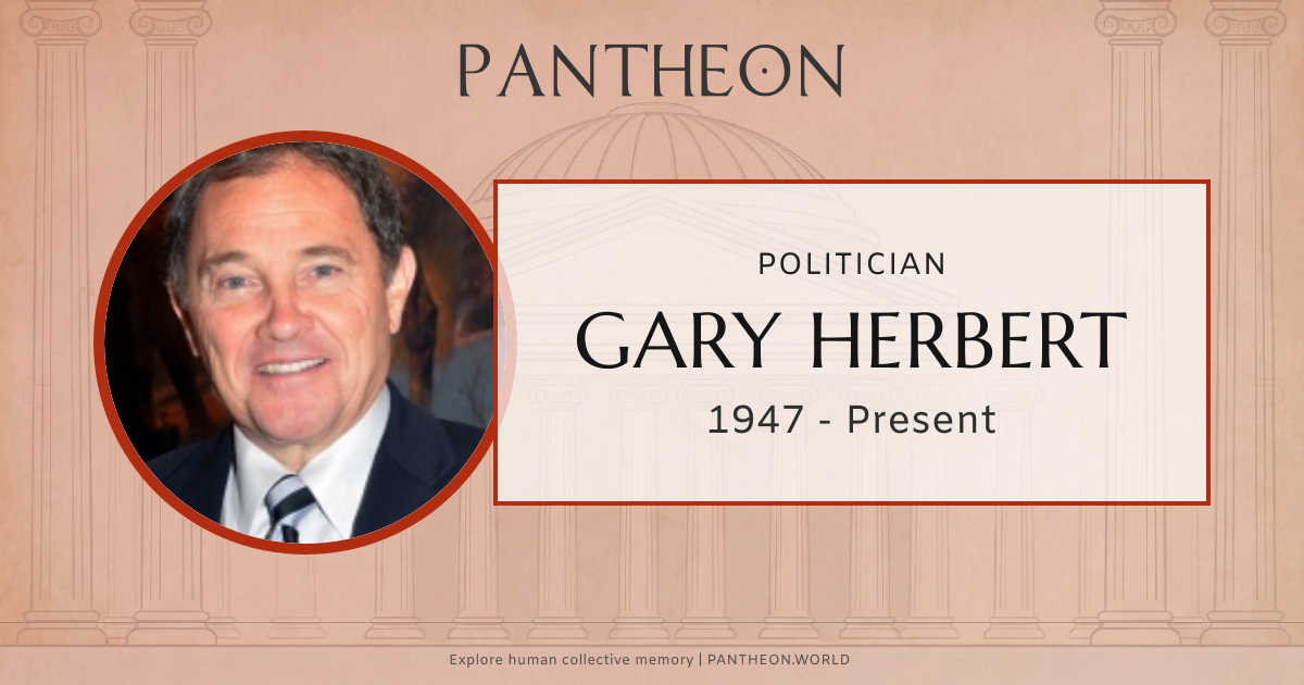 Gary Herbert Biography | Pantheon