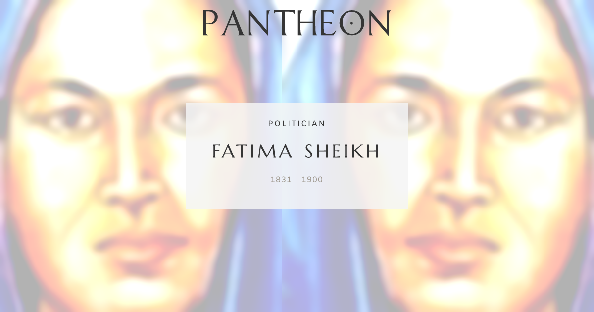 Fatima Sheikh Biography | Pantheon
