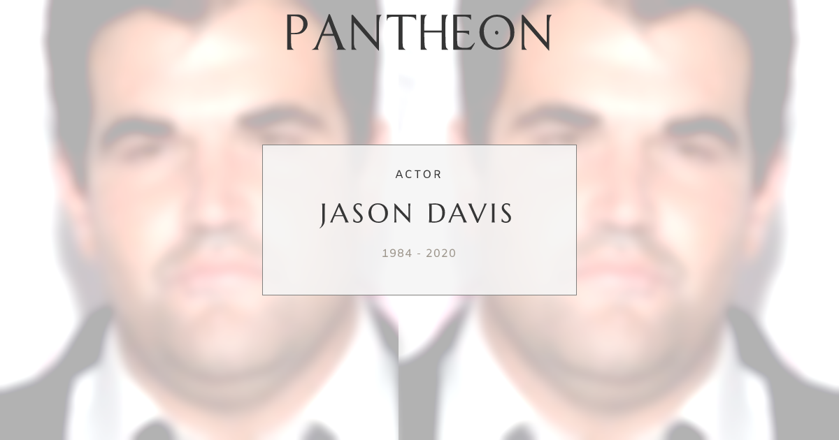 Jason Davis Biography | Pantheon