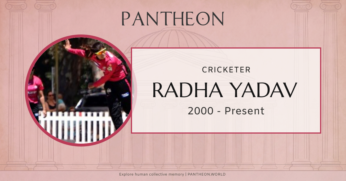 Radha Yadav Biography | Pantheon