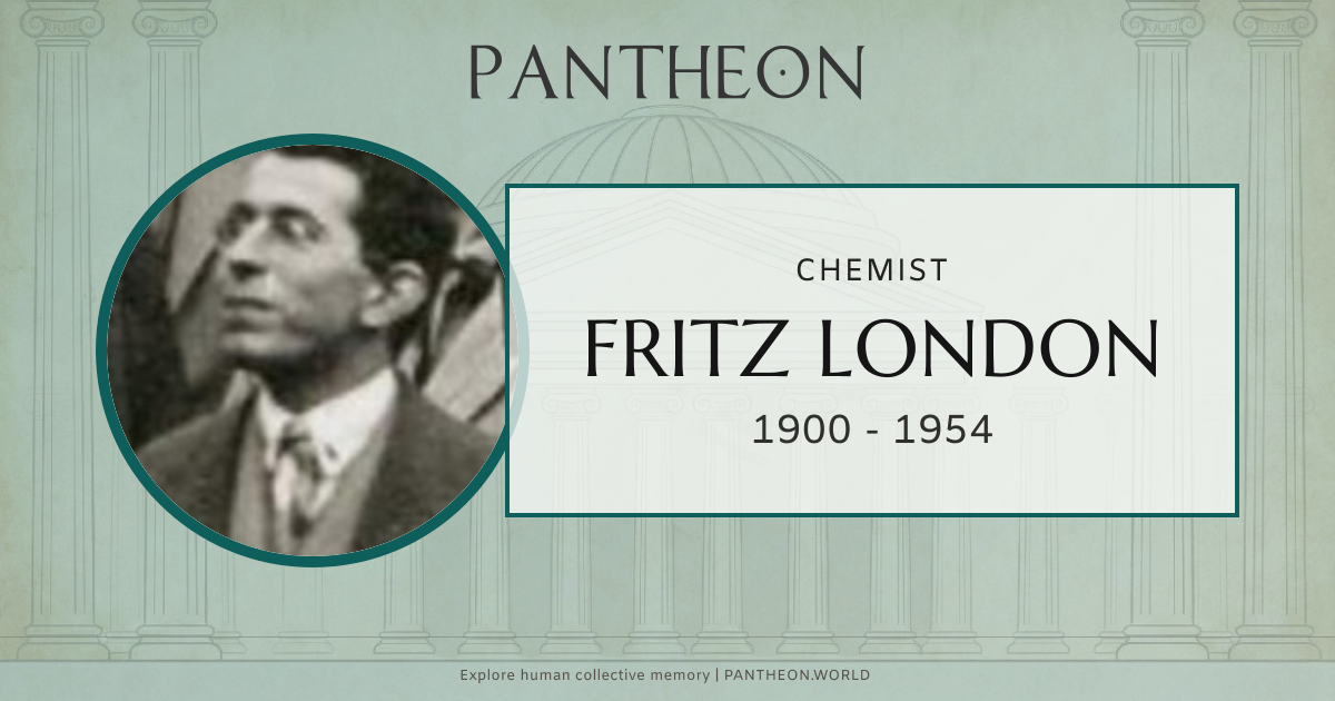Fritz London Biography | Pantheon