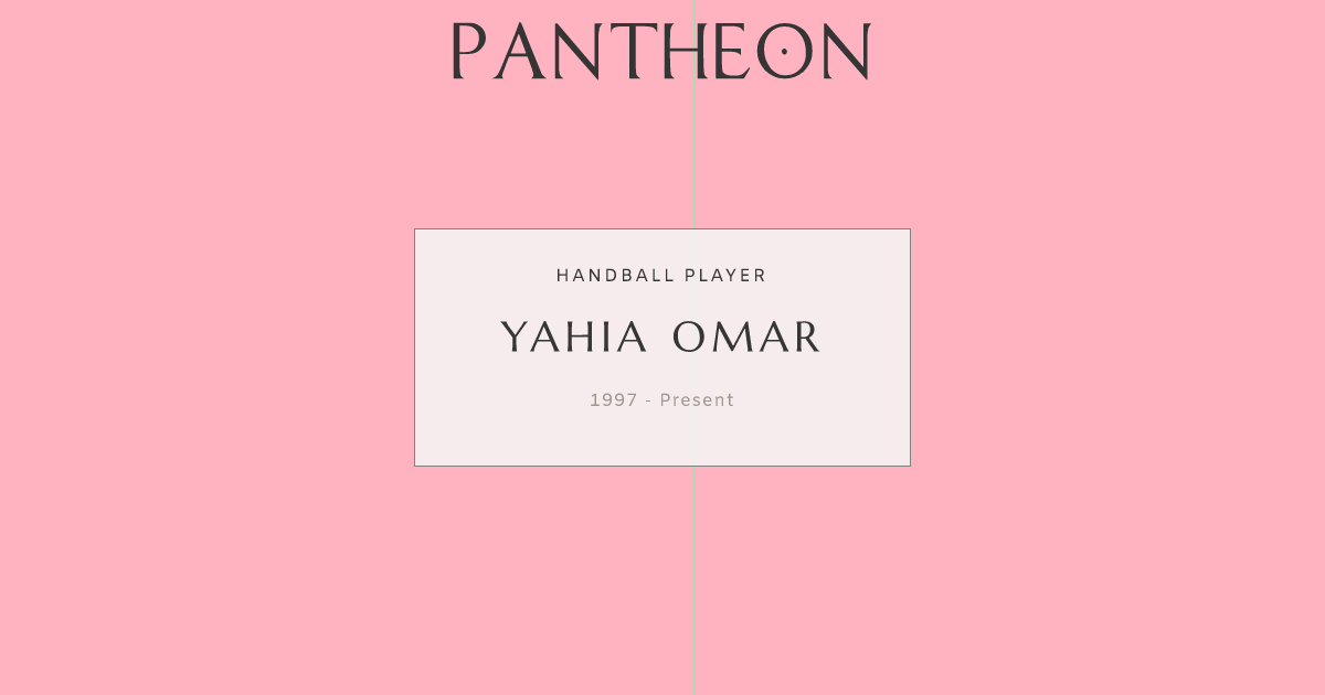 Yahia Omar Biography | Pantheon