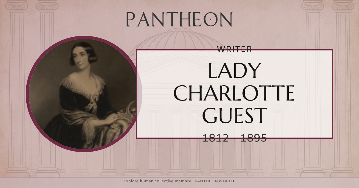 Lady Charlotte Guest Biography | Pantheon
