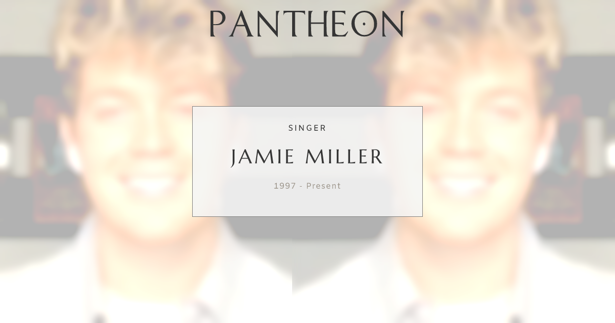 Jamie Miller Biography | Pantheon