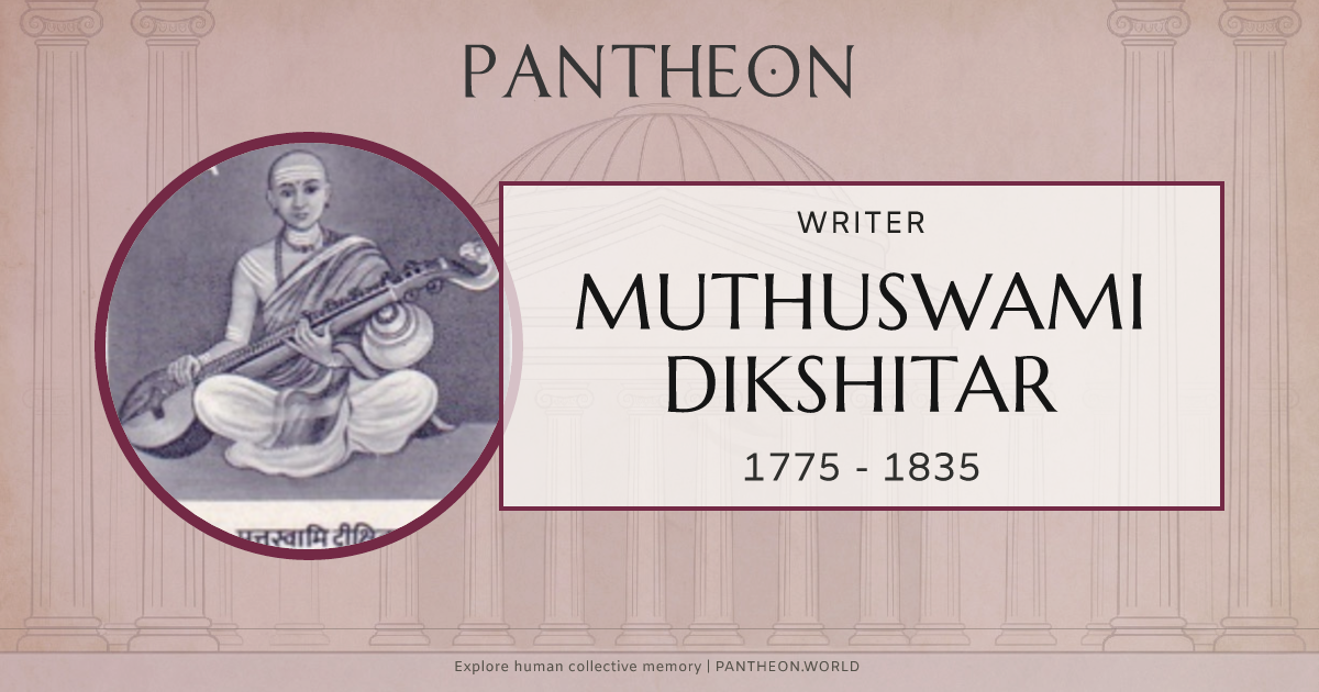 Muthuswami Dikshitar Biography | Pantheon