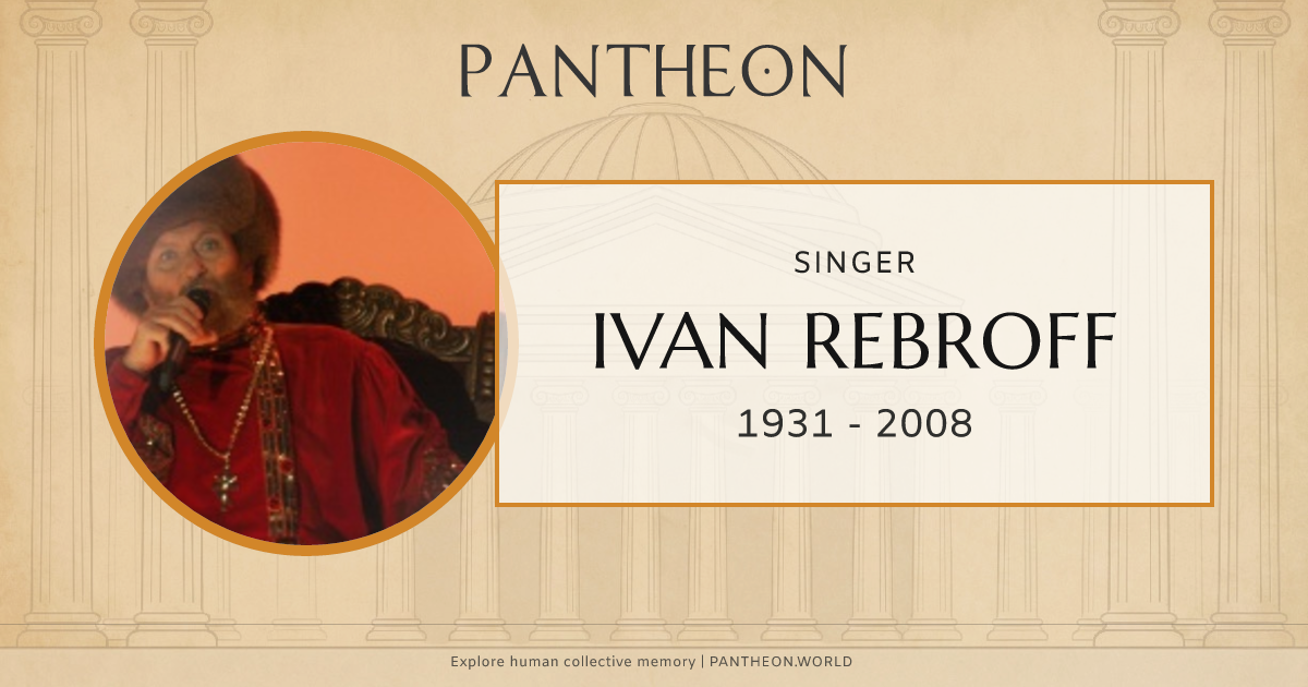 Ivan Rebroff Biography | Pantheon