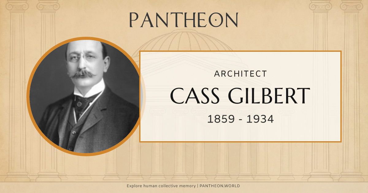Cass Gilbert Biography | Pantheon