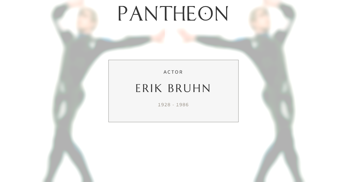 Erik Bruhn Biography | Pantheon