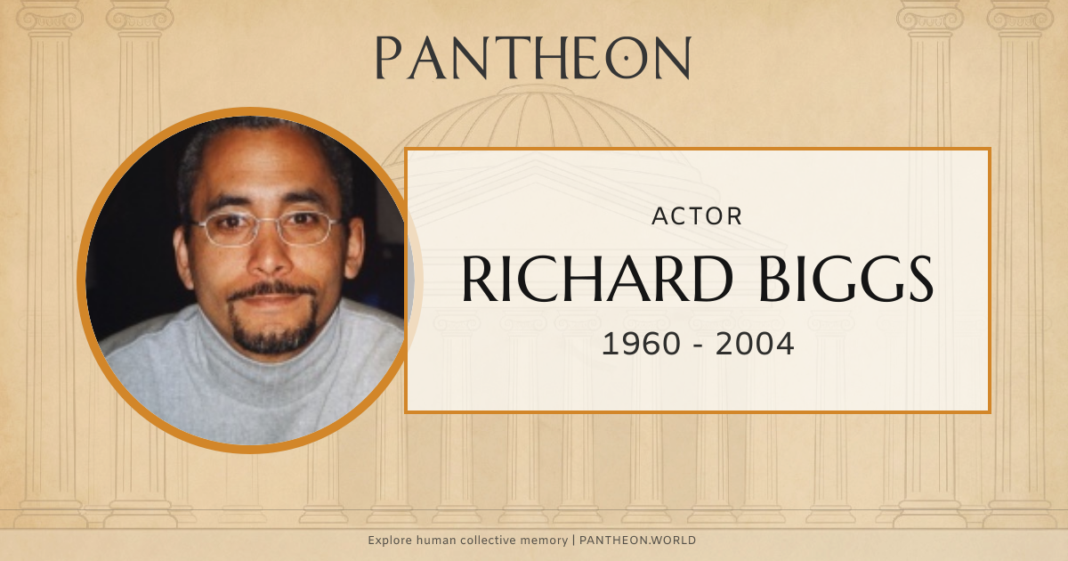 Richard Biggs Biography | Pantheon