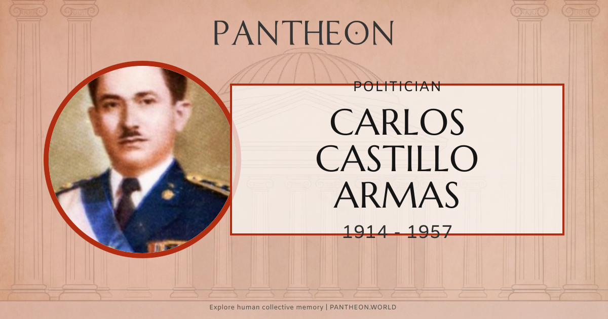 Carlos Castillo Armas Biography | Pantheon