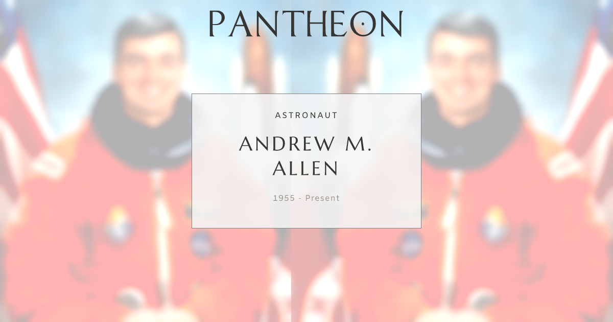 Andrew M. Allen Biography | Pantheon