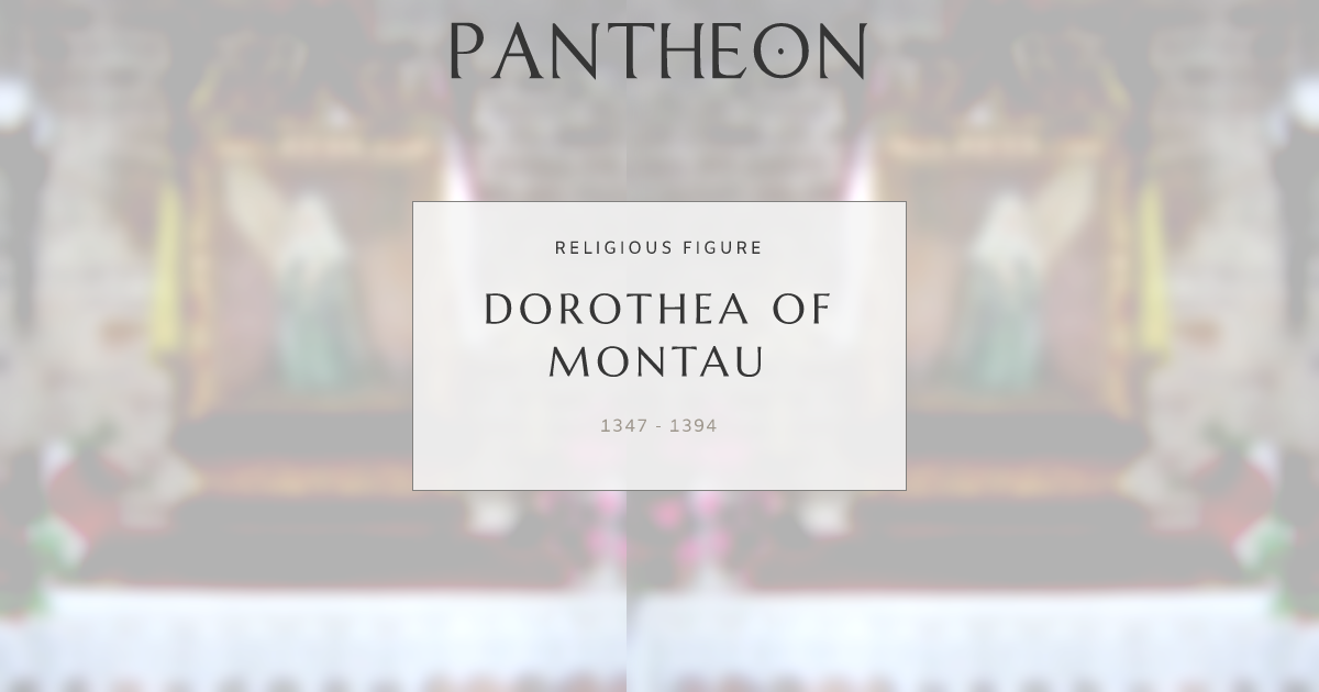 Dorothea of Montau Biography | Pantheon