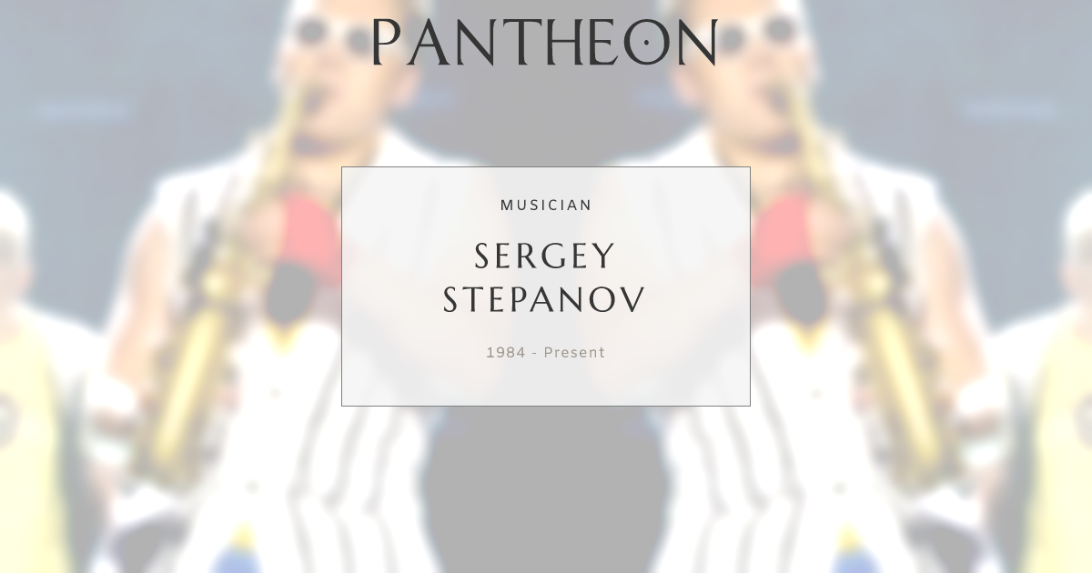 Sergey Stepanov Biography | Pantheon