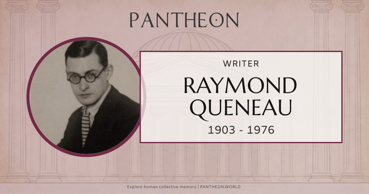 Raymond Queneau Biography | Pantheon