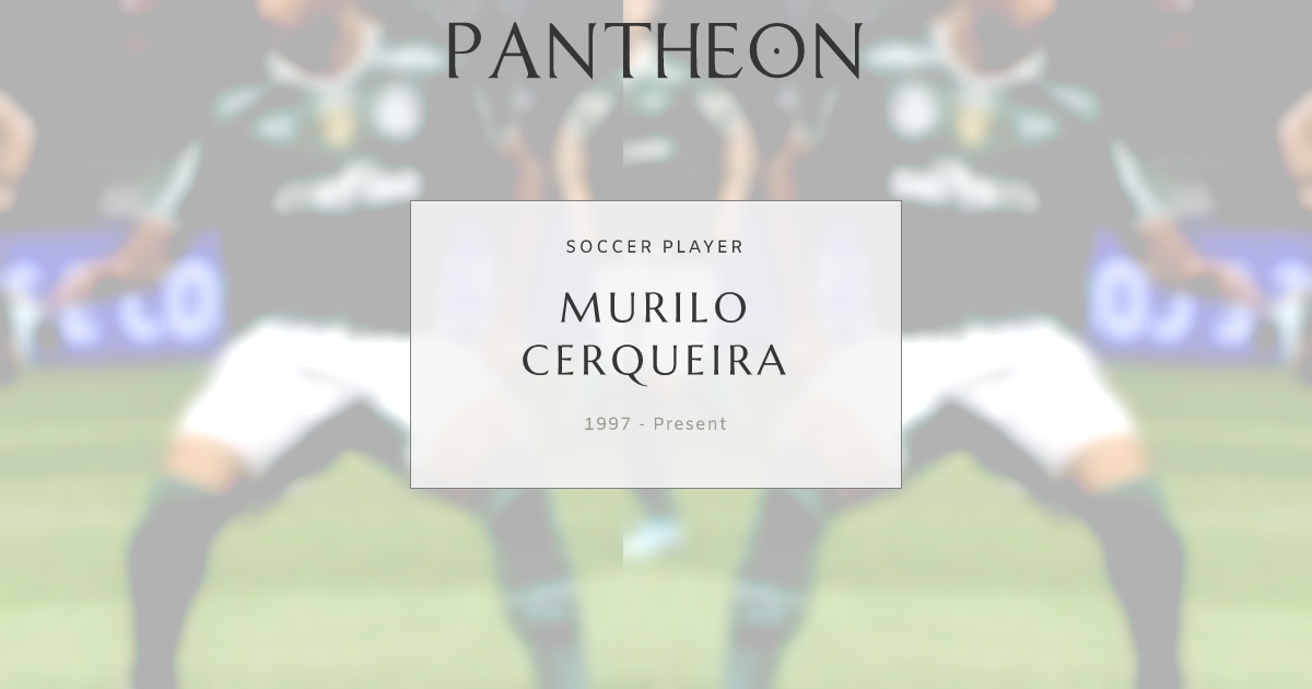 Murilo Cerqueira Biography | Pantheon