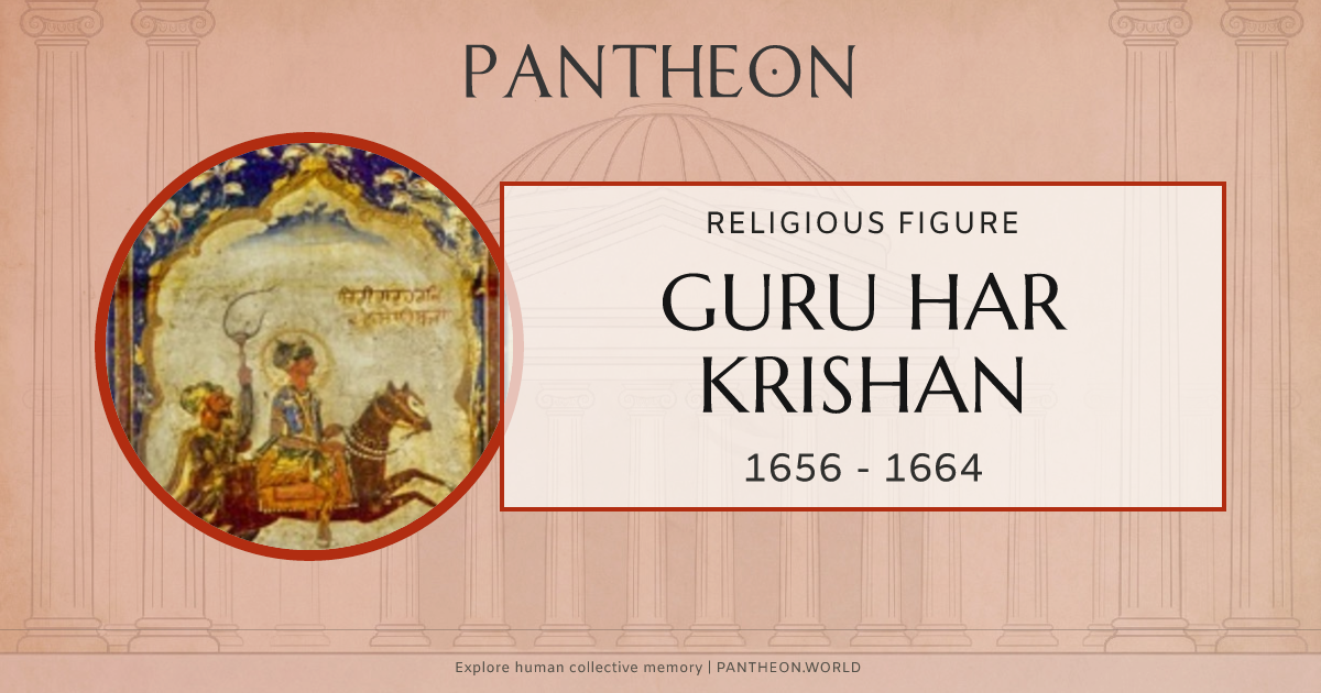 Guru Har Krishan Biography | Pantheon