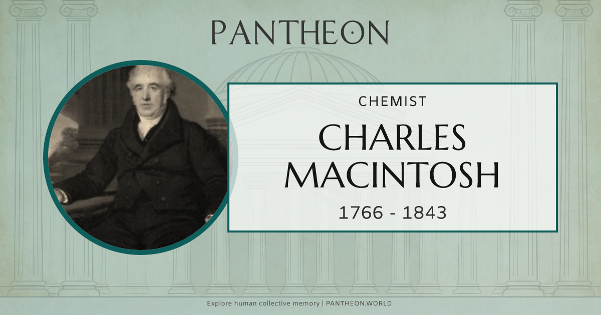 Charles Macintosh Biography | Pantheon