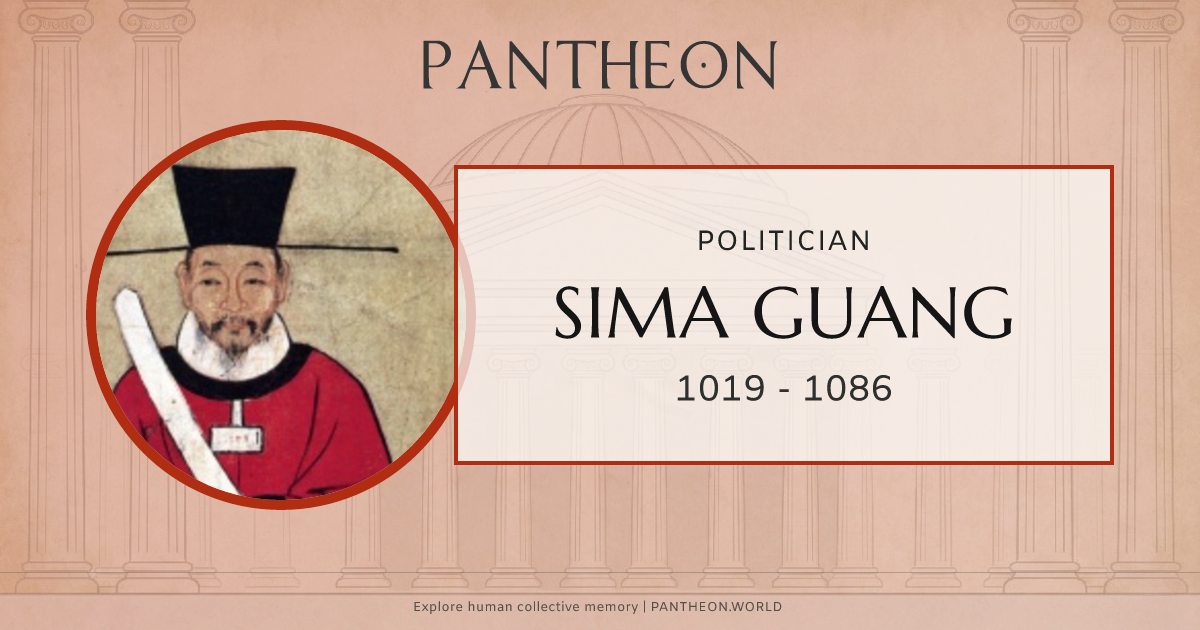 Sima Guang Biography | Pantheon