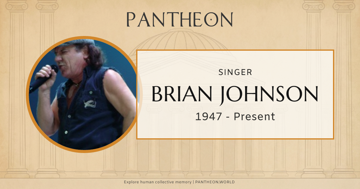 Brian Johnson Biography | Pantheon