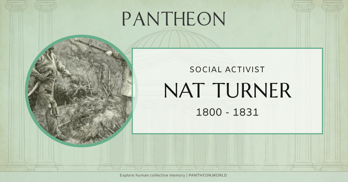 Nat Turner Biography | Pantheon