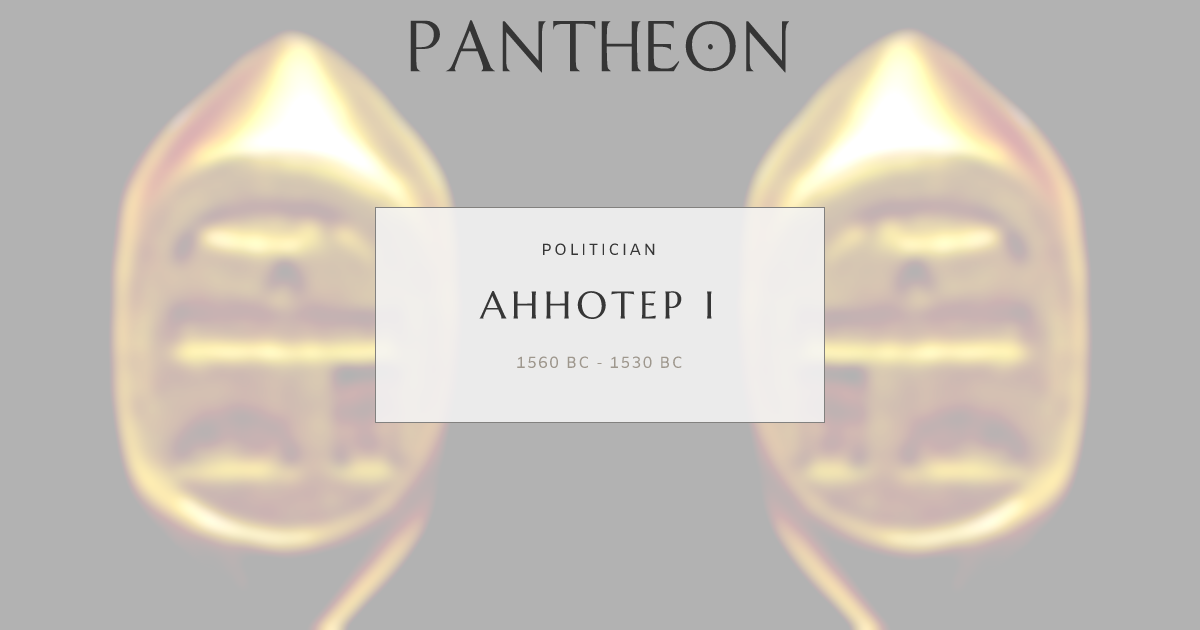 Ahhotep I Biography | Pantheon