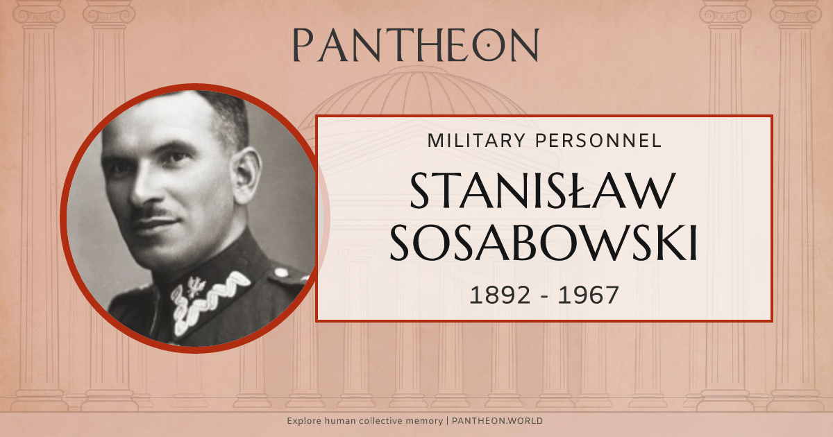 Stanisław Sosabowski Biography | Pantheon
