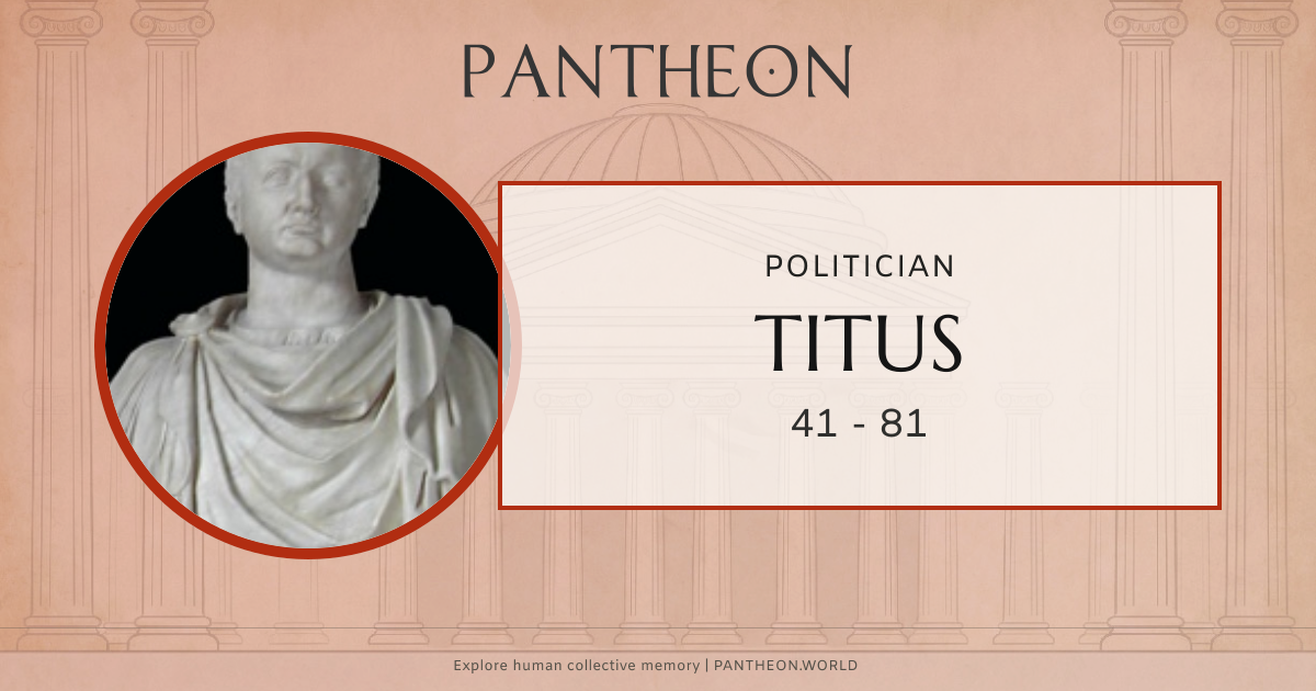 Titus Biography | Pantheon