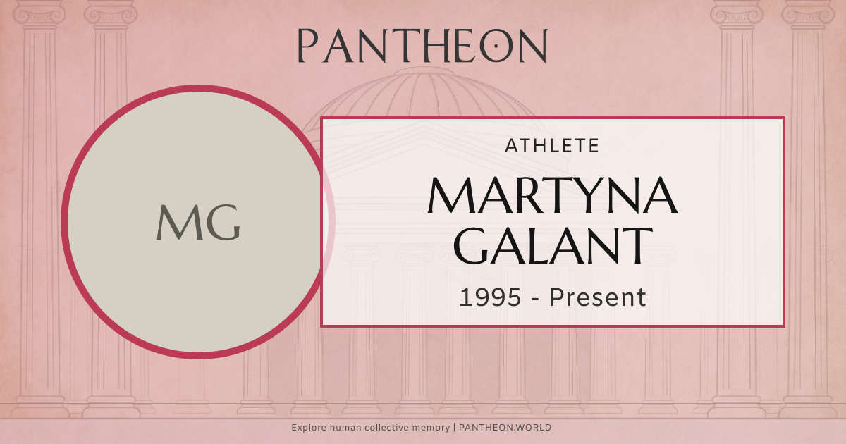 Martyna Galant Biography | Pantheon