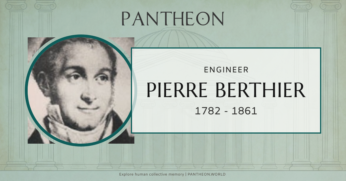 Pierre Berthier Biography | Pantheon