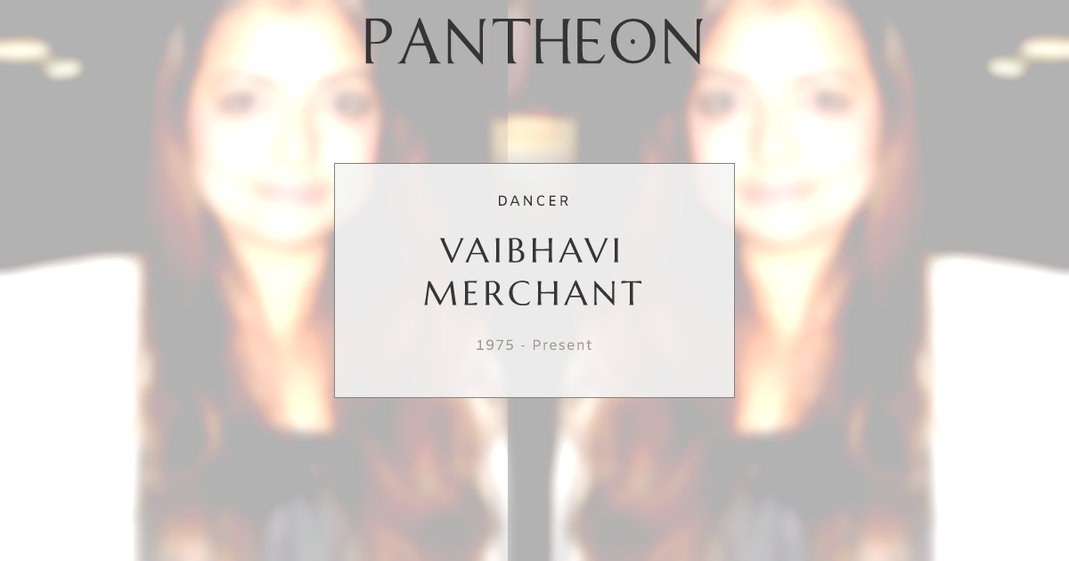 Vaibhavi Merchant Biography | Pantheon