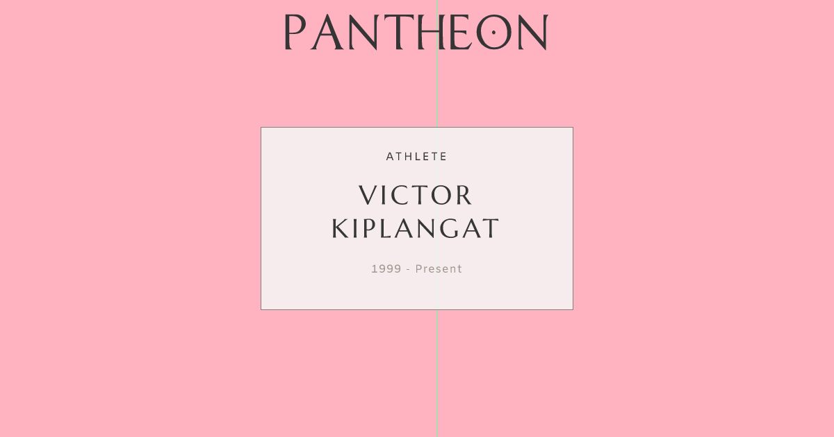 Victor Kiplangat Biography | Pantheon