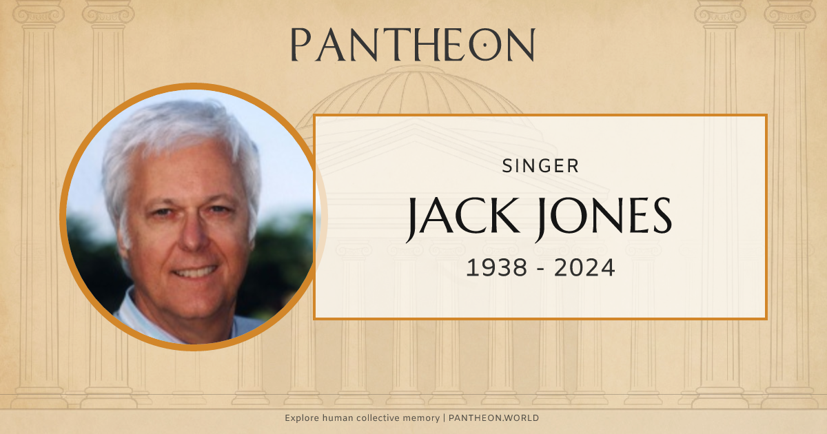 Jack Jones Biography | Pantheon