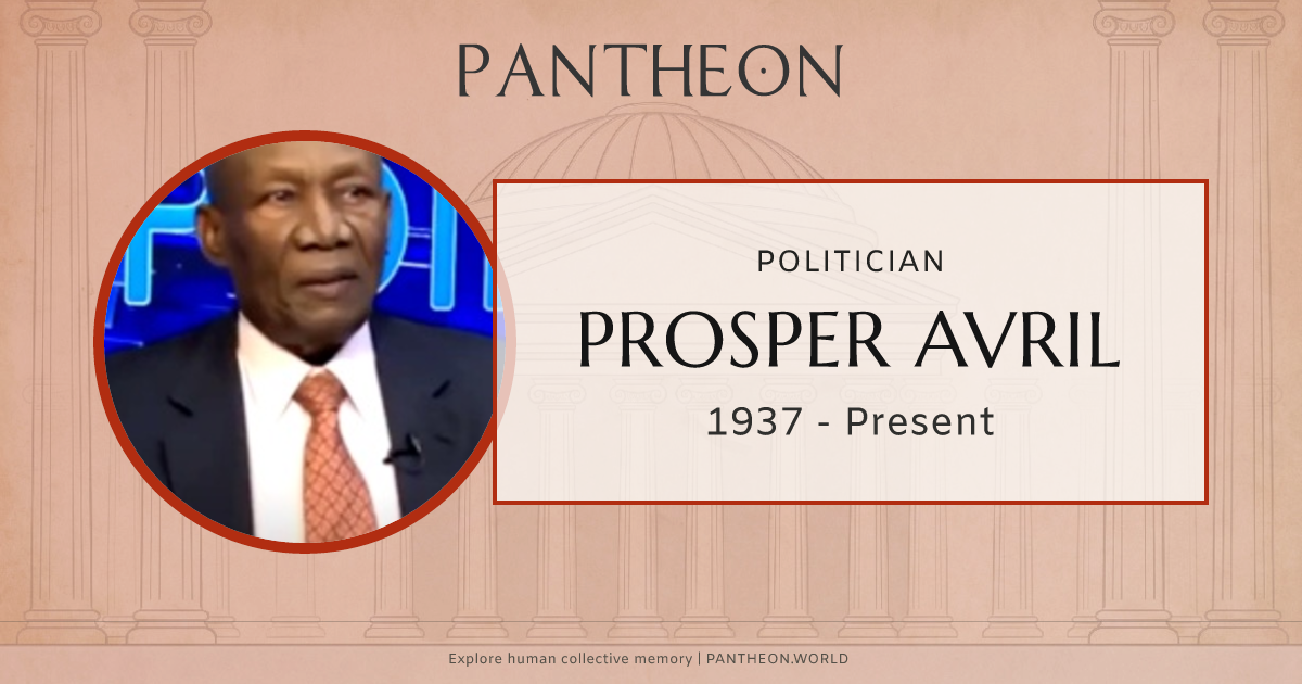 Prosper Avril Biography | Pantheon